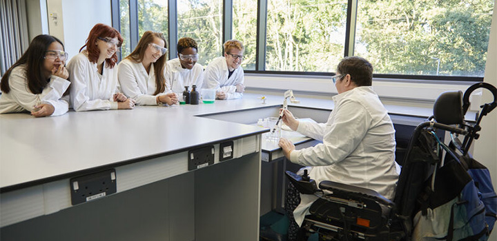 Accessible lab design wins Hidden REF Award | UEA